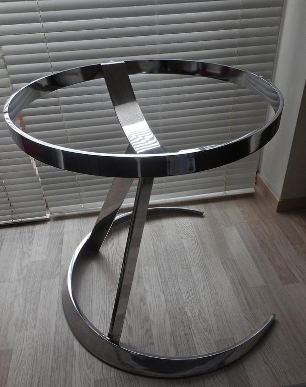 Futuristic 1970s Desk or Dining Table by Boris Tabakoff at 1stDibs