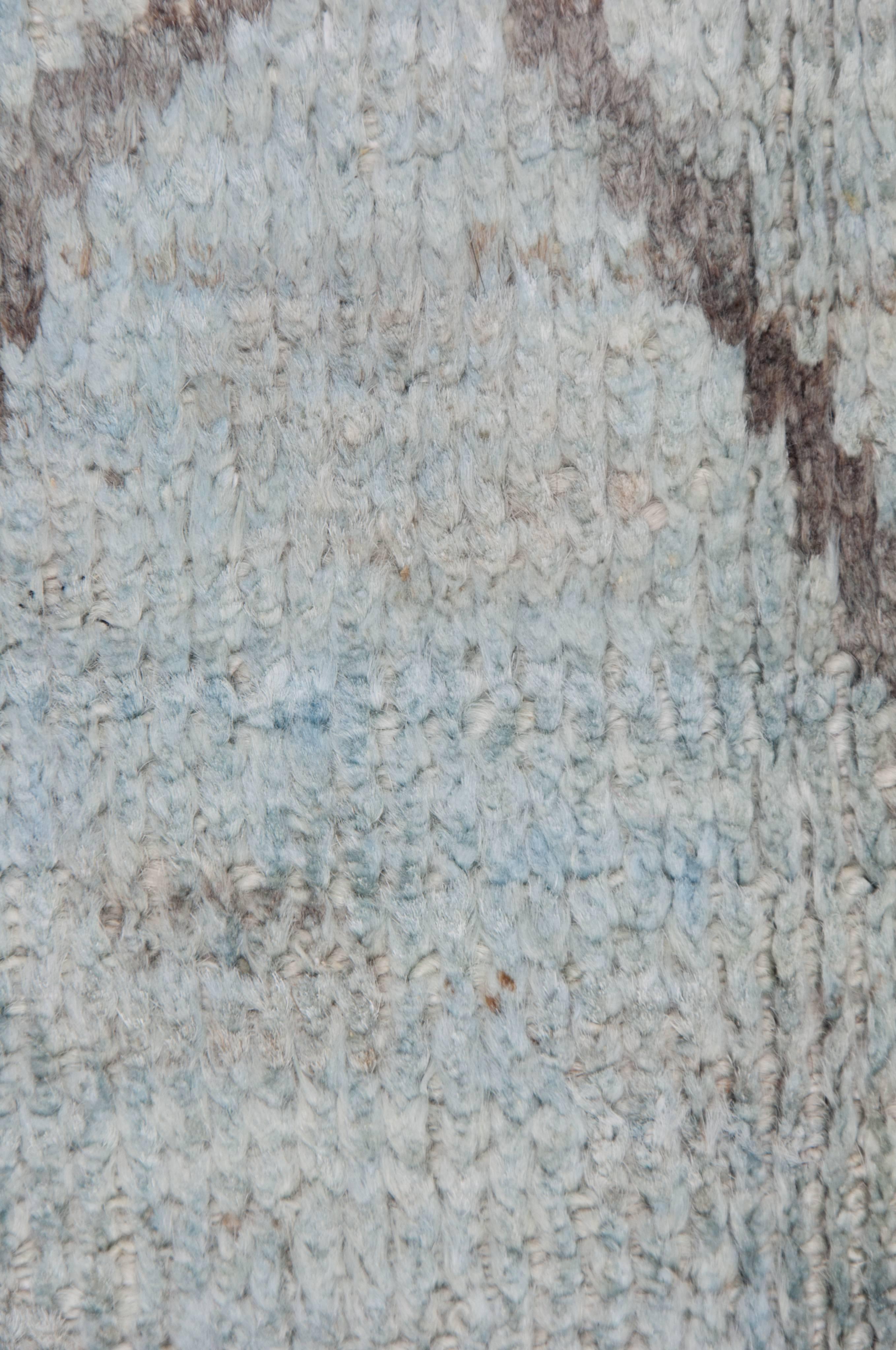 Blue Moroccan Area Rug at 1stDibs