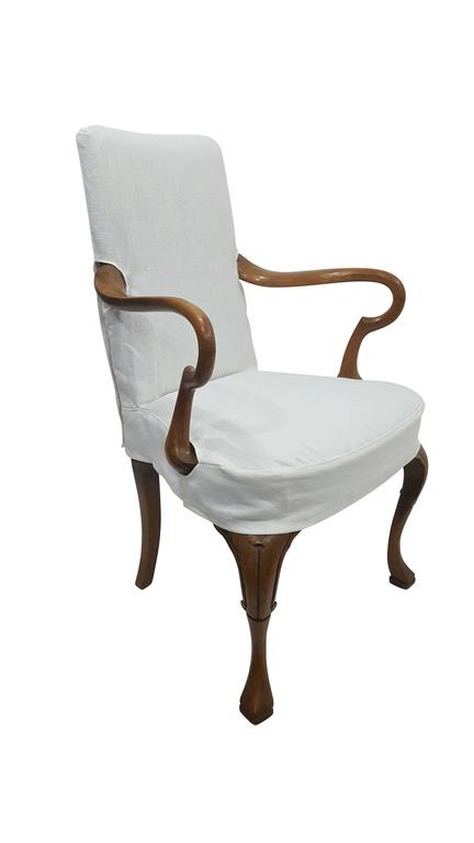 18th Century Antique Queen Anne Chair For Sale at 1stDibs