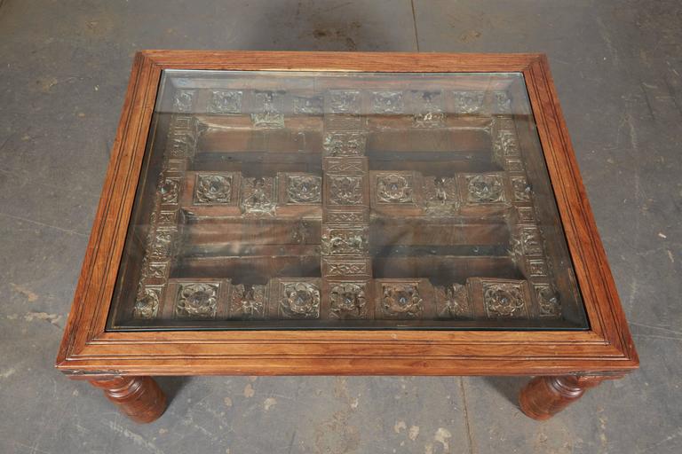 Indian Teak Coffee Table at 1stDibs