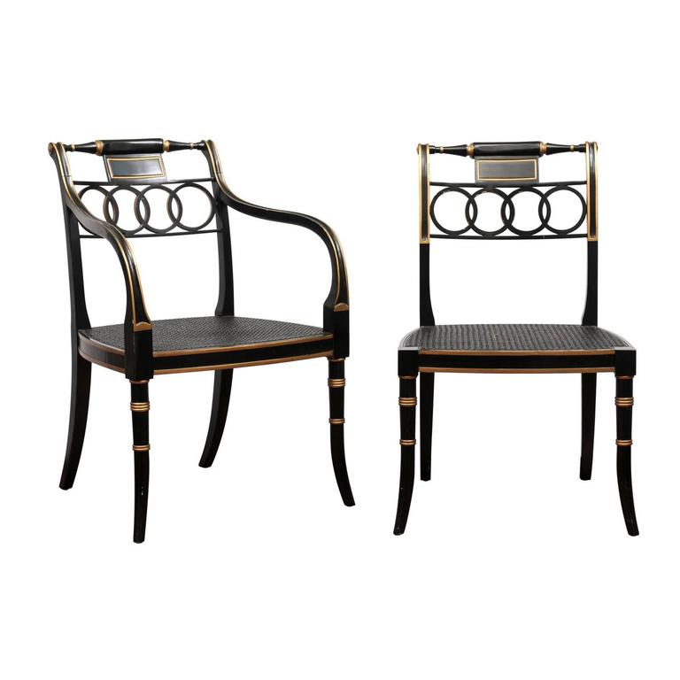 Alston Side Chairs *(2 arm chairs ONLY) at 1stDibs