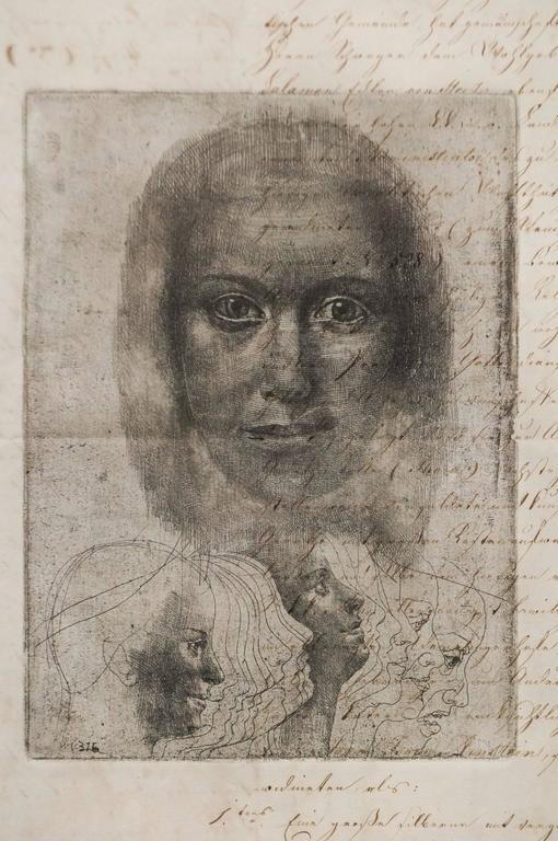 Jiri Anderle "Painting", Signed Limited Edition Framed Print For Sale ...