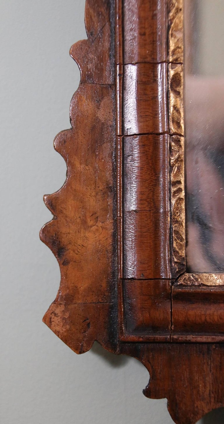 19th Century Chippendale Mahogany Mirror at 1stDibs