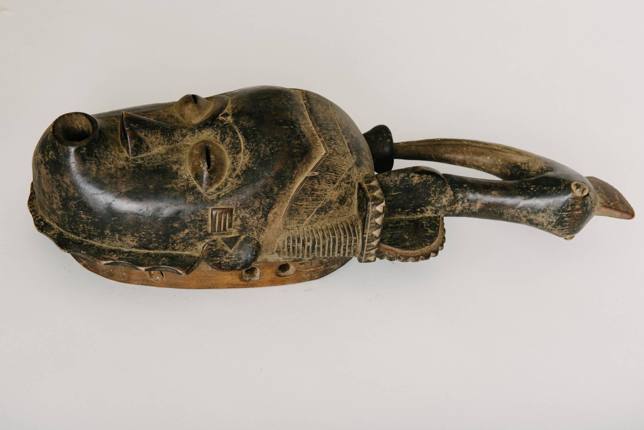 Pair of Gouro Guro Tribe Style African Masks at 1stDibs | gouro root ...