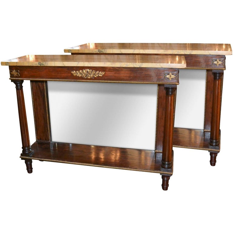 19th Century French Empire Console at 1stDibs