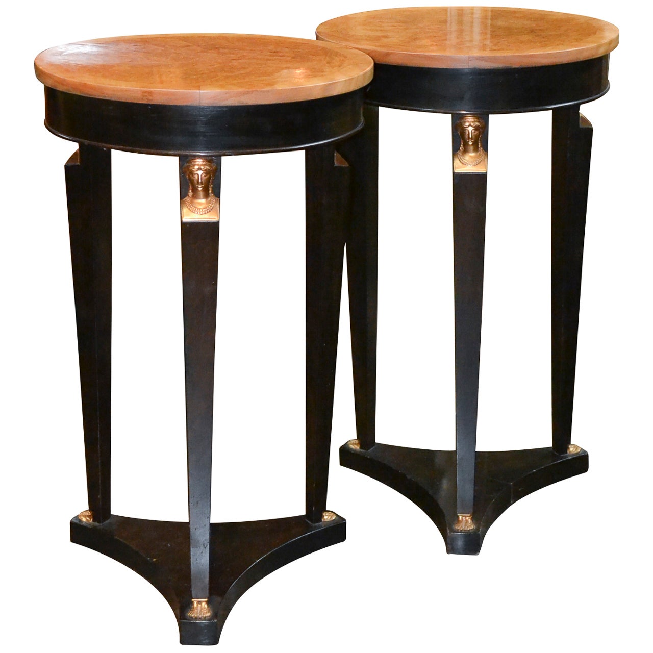 French Empire Style Side Table For Sale at 1stDibs