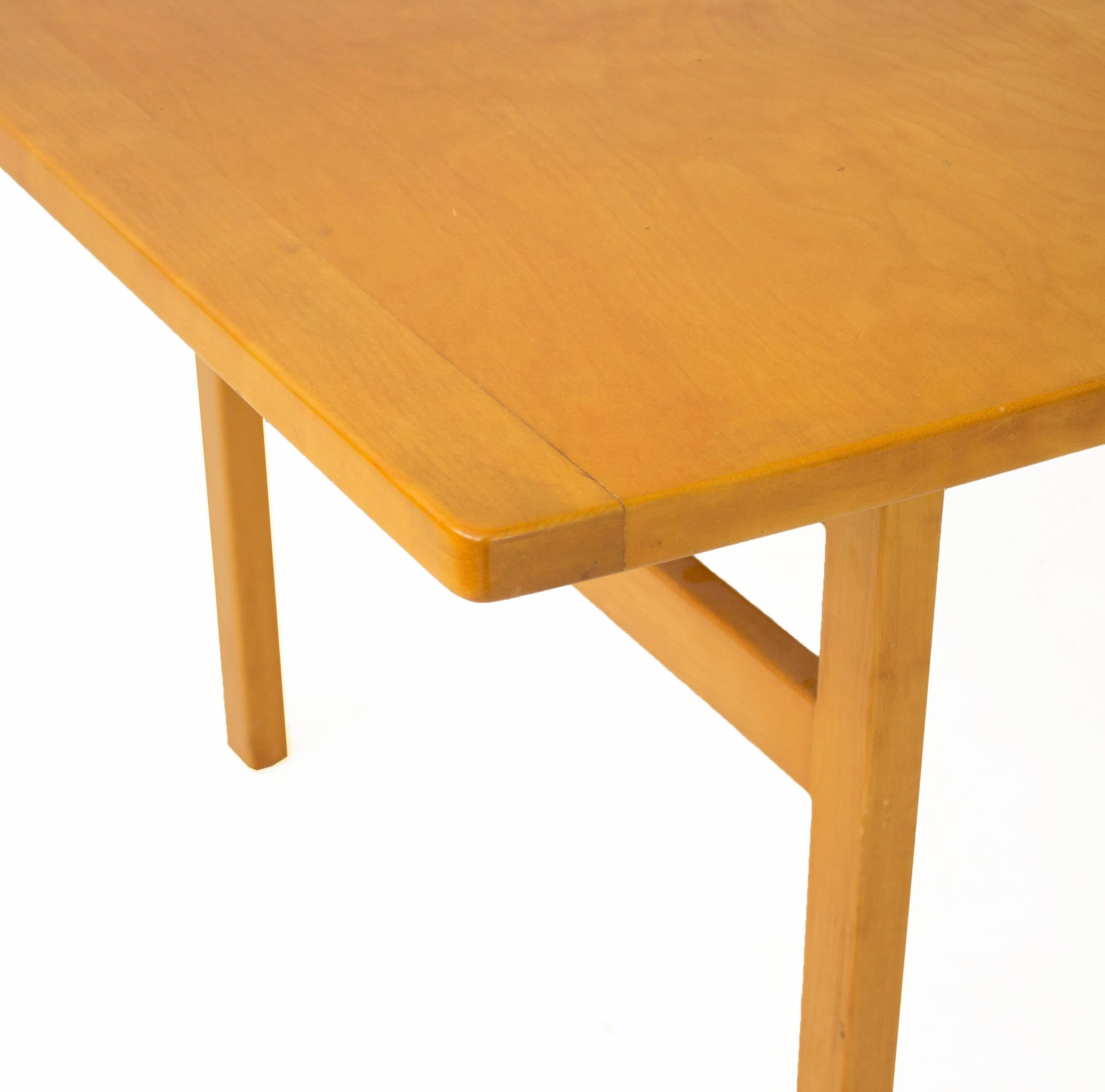 Jens Risom Dining Table with Leaves For Sale at 1stDibs