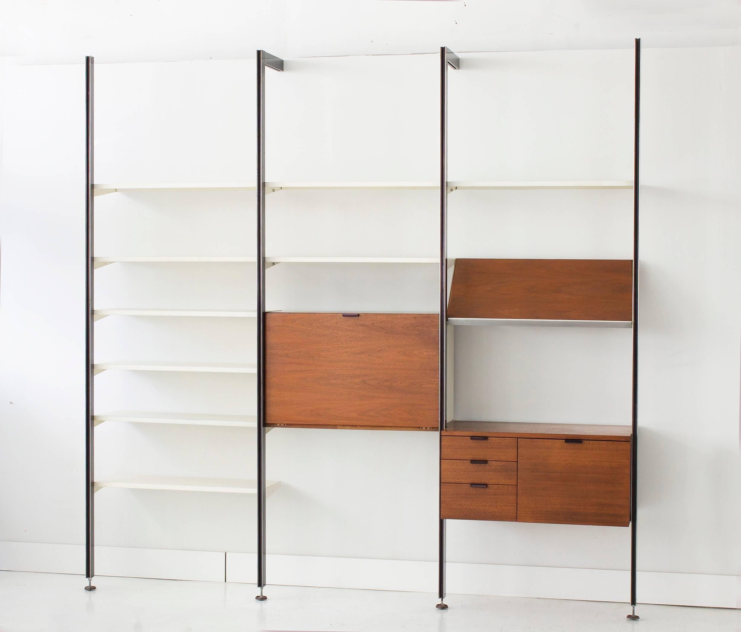 George Nelson CSS Wall Unit, Herman Miller, 1957 at 1stDibs | css nelson
