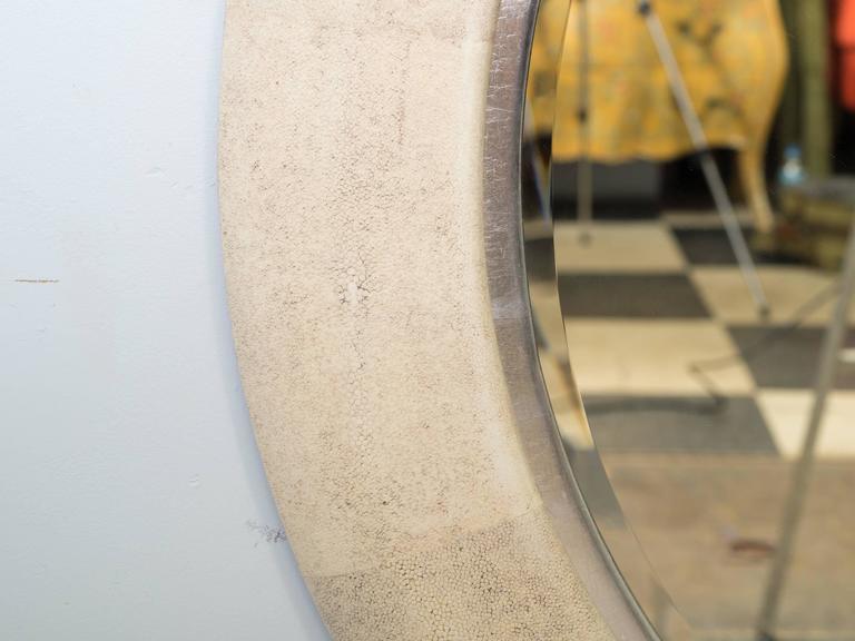Shagreen Mirror from Baker by Bill Sofield at 1stDibs | alice sofield