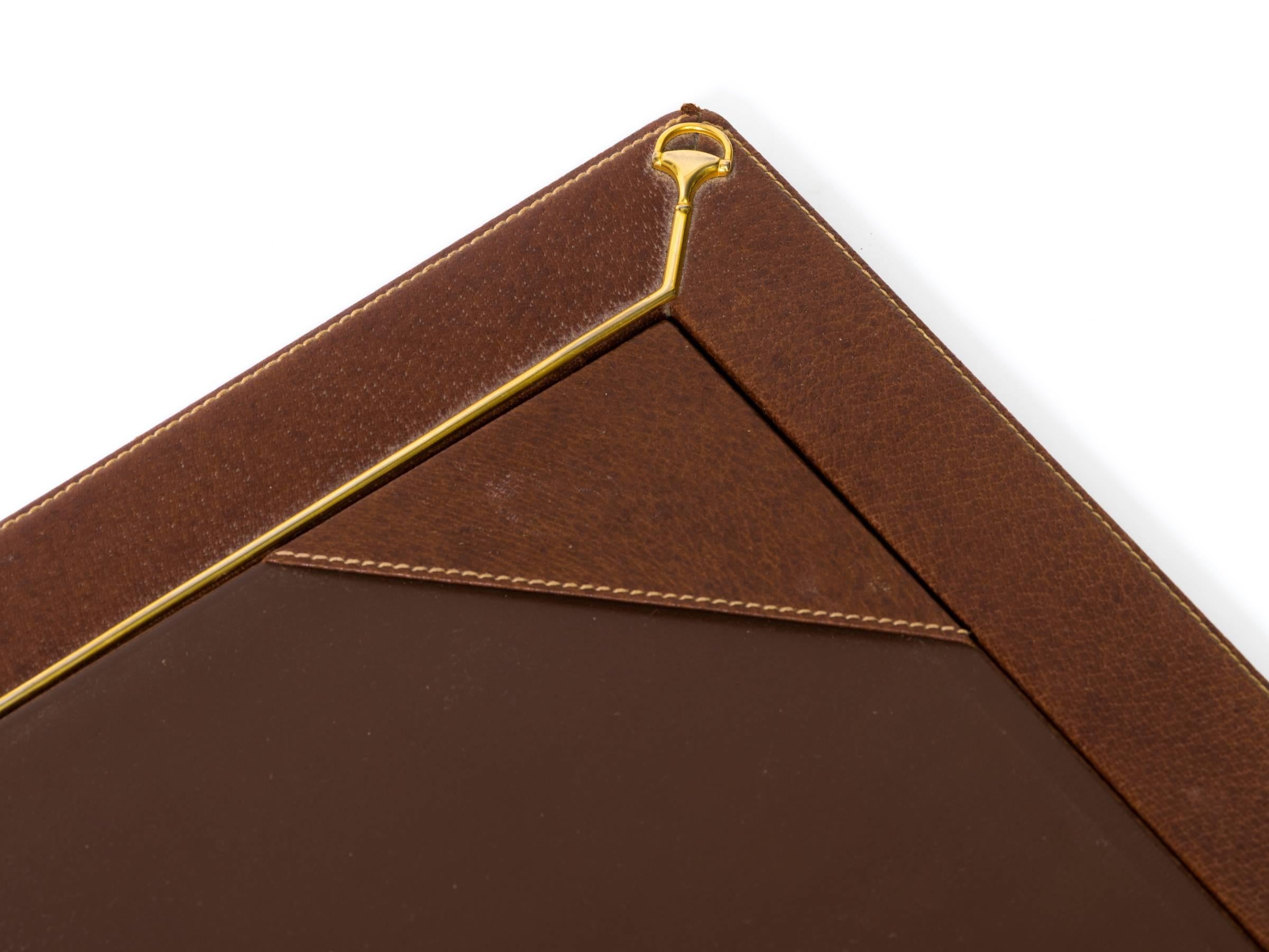 Gucci Leather Desk Set at 1stDibs