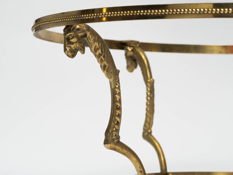 Brass Ram Head Coffee Table Base at 1stDibs