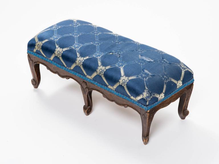 French Six-Legged Footstool at 1stDibs