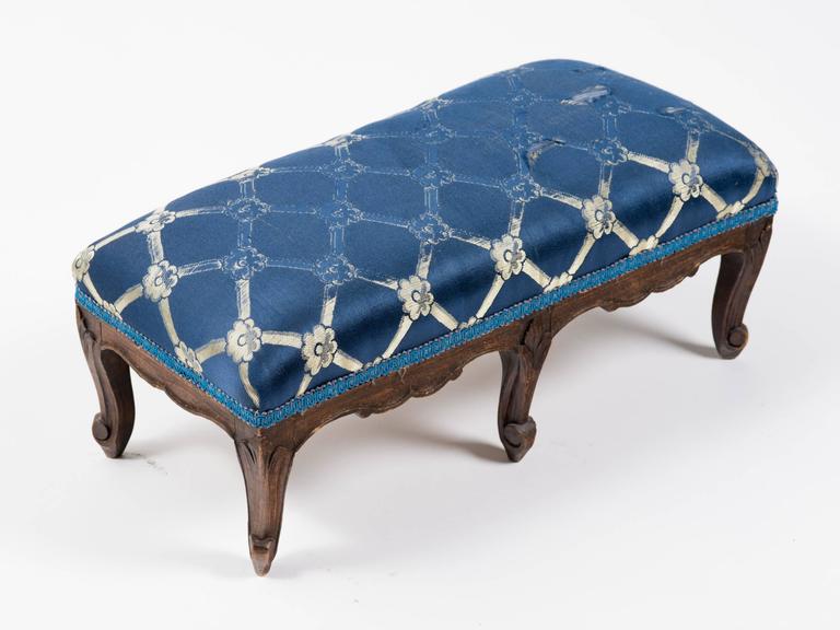 French Six-Legged Footstool at 1stDibs