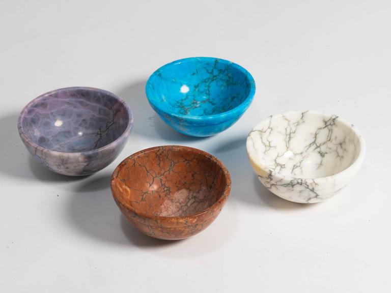 1960s Italian Alabaster Bowl For Sale at 1stDibs