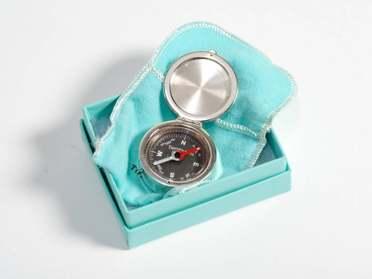 Tiffany Sterling Compass for Marc Jacobs at 1stDibs | compass tiffany