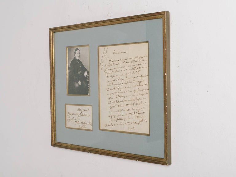 Rossini Signed Letter at 1stDibs