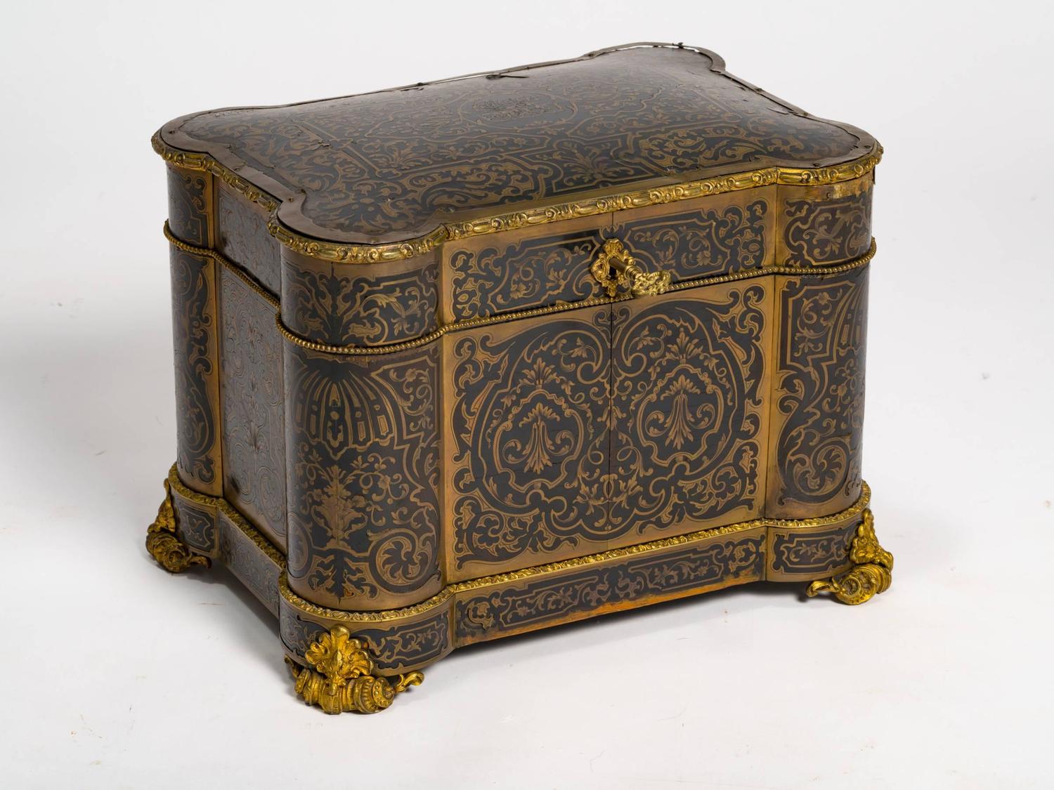 Boulle Tantalus by Tahan Paris at 1stdibs