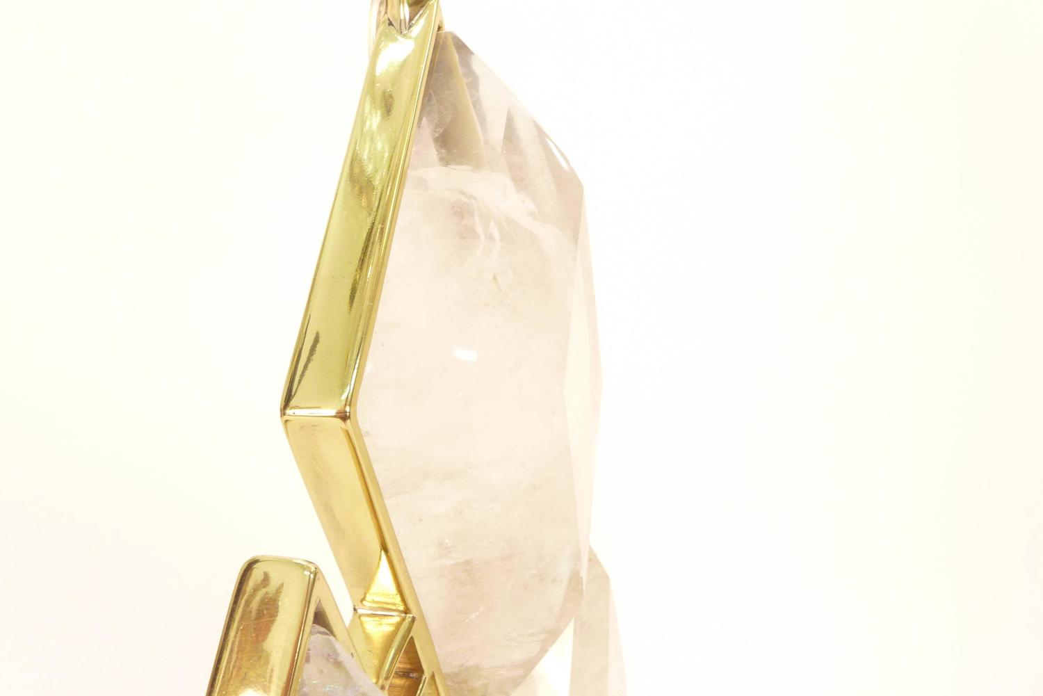 Rock Crystal Table Lamps, Harmony For Sale at 1stdibs