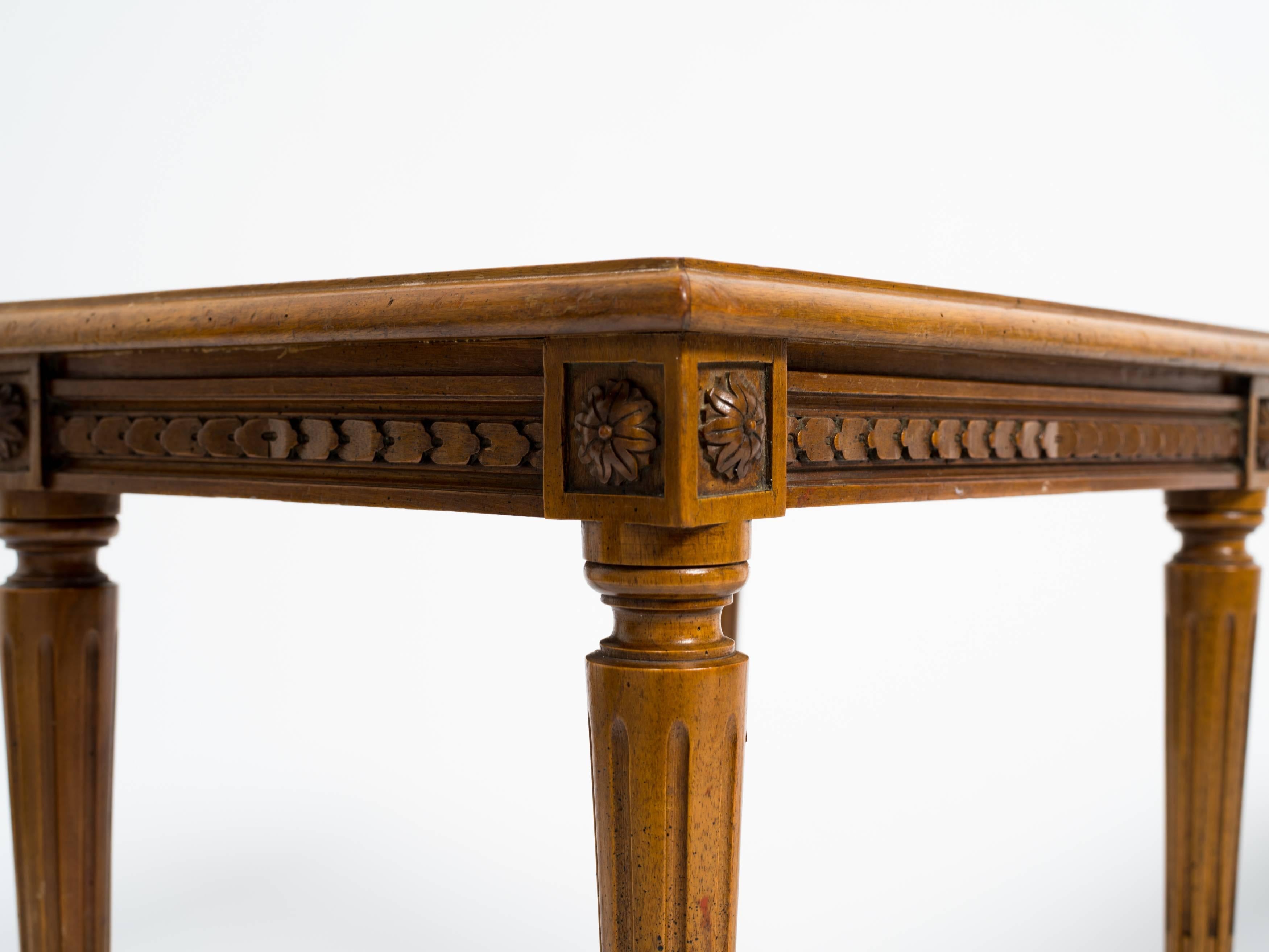 Pair of Regency Style Caned Side Tables at 1stDibs