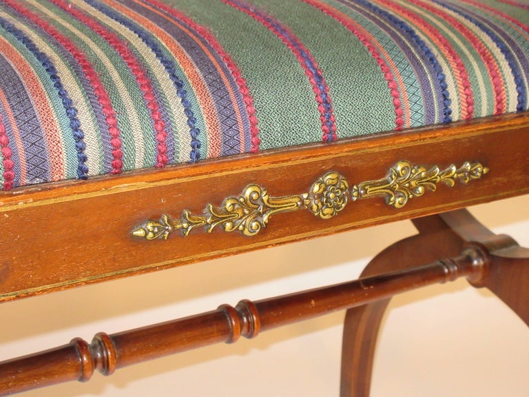 1940s Federal Style Bench at 1stDibs