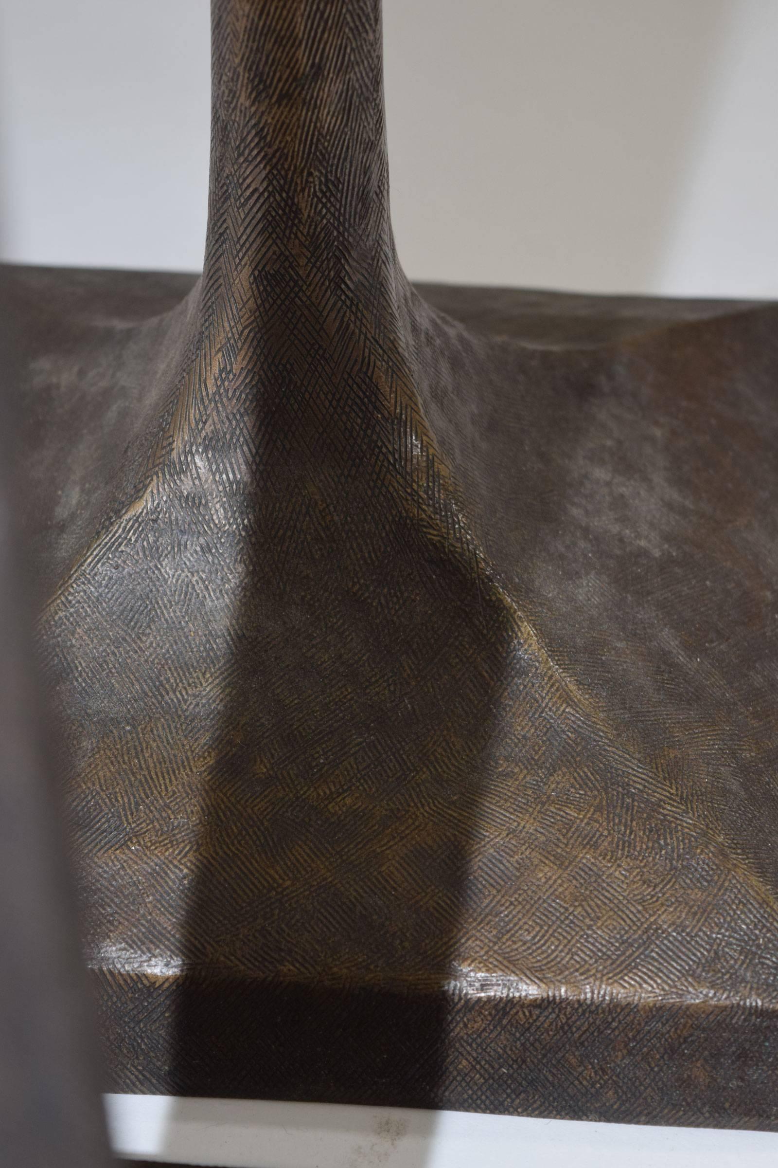 Pair of Tom Corbin Bronze Floor Lamps For Sale at 1stDibs | tom corbin ...