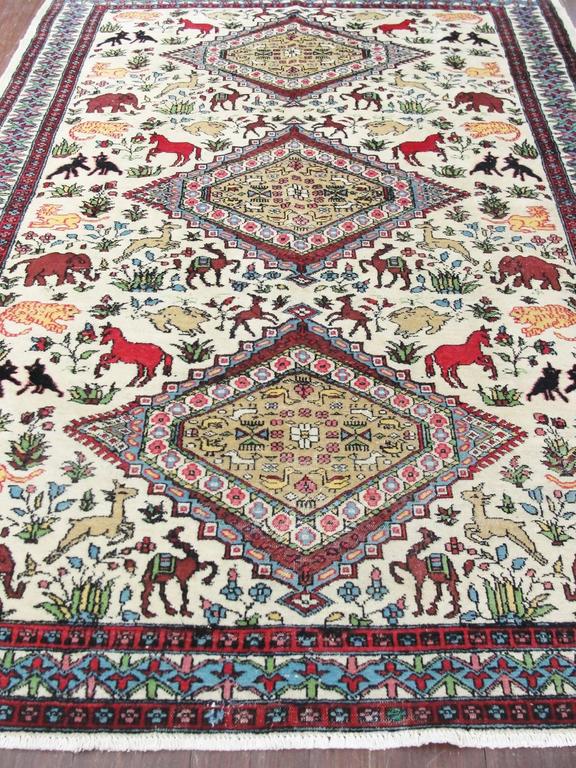 Noah's Ark Mazandaran Rug at 1stDibs