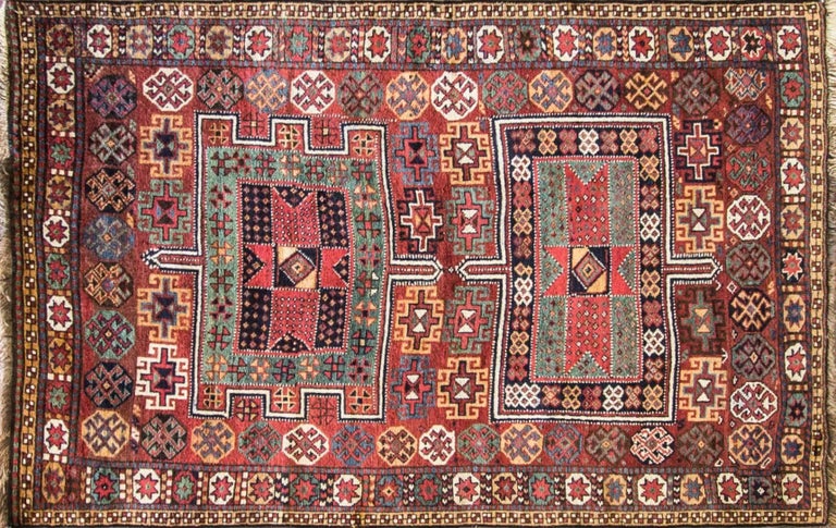Antique Kurdish Quchan North-East Persia, Free Shipping For Sale at 1stdibs