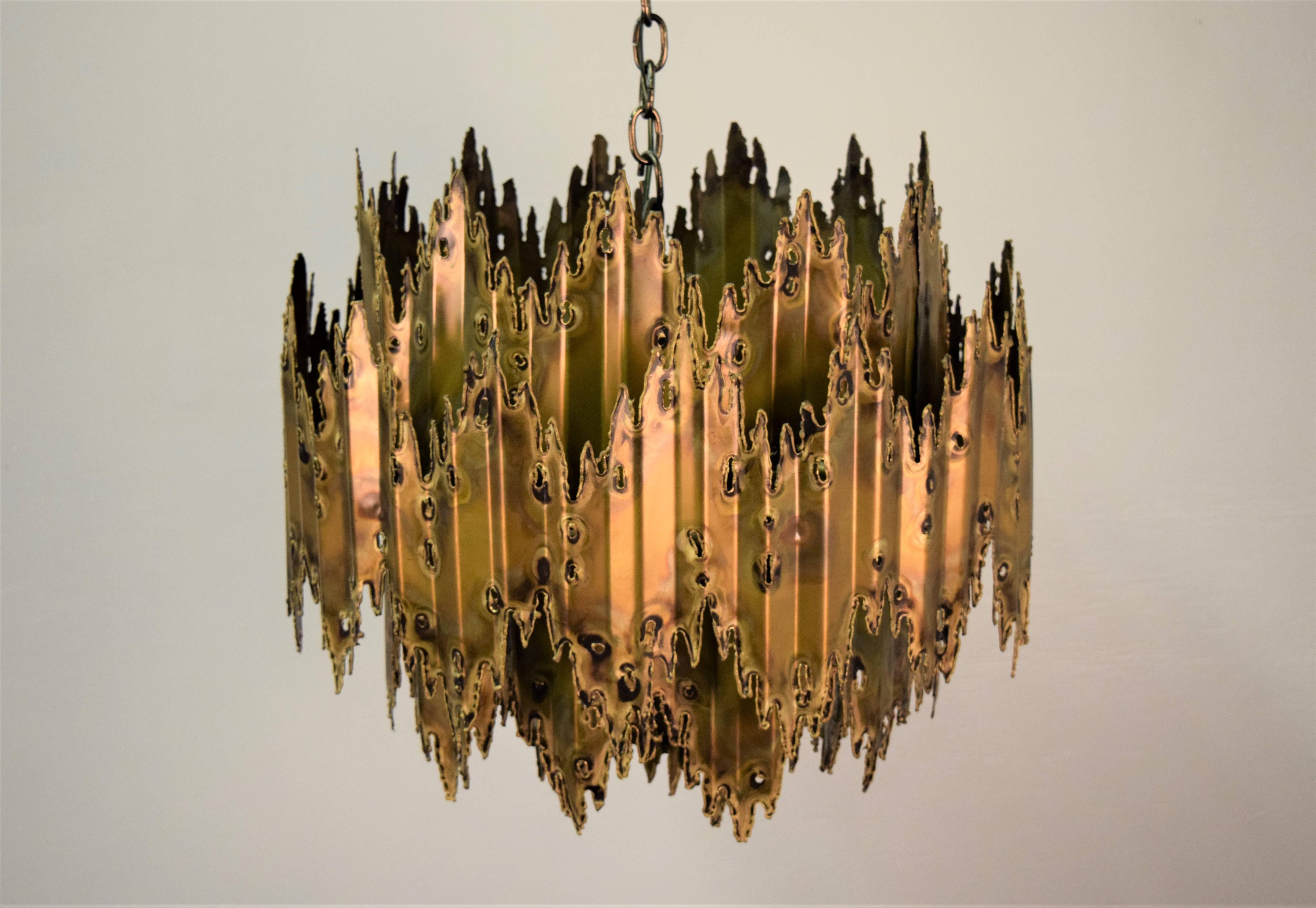 Tom Greene Brutalist Chandelier at 1stDibs | tom greene chandelier, tom ...