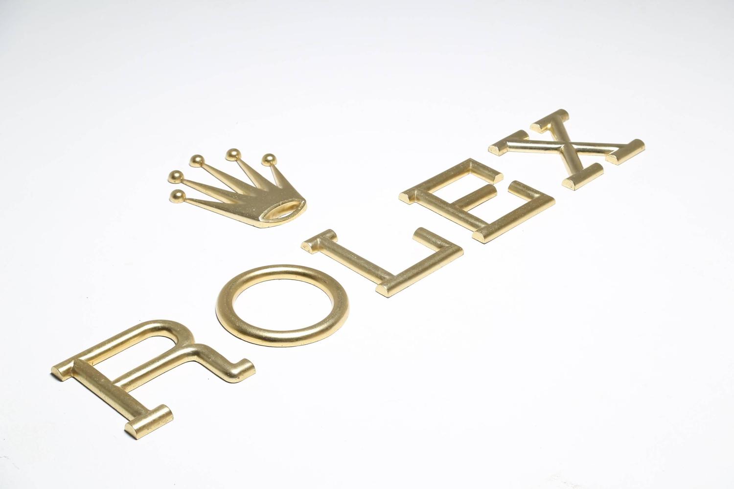 Original Rolex Shopfront Sign at 1stdibs