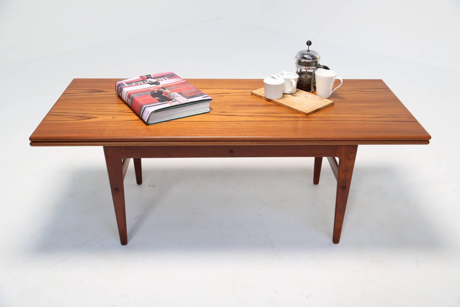 Mid-Century Metamorphic Table by Kai Kristiansen at 1stDibs