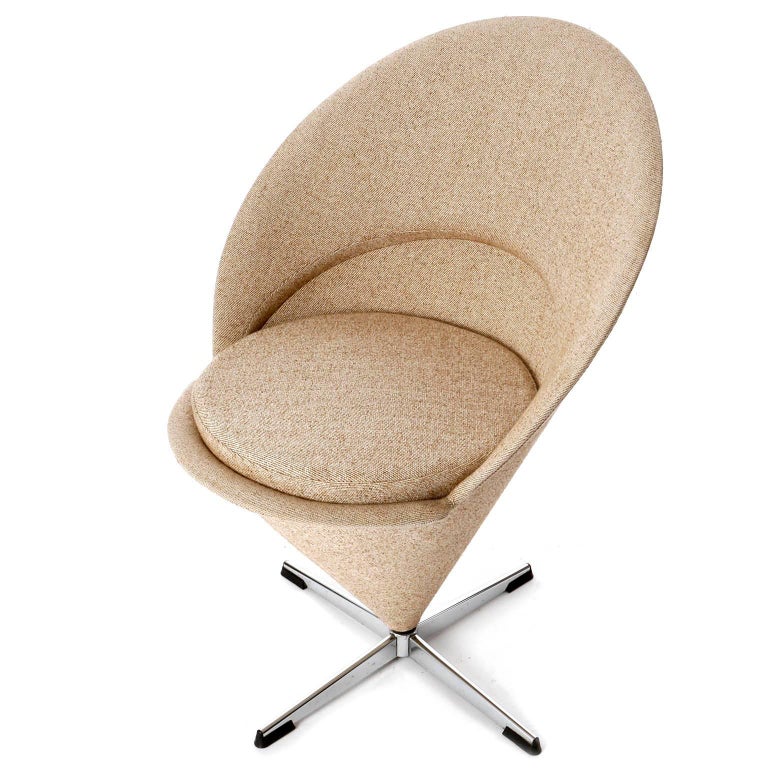 Pair of Verner Panton Cone Chairs, Denmark, 1958 For Sale at 1stDibs