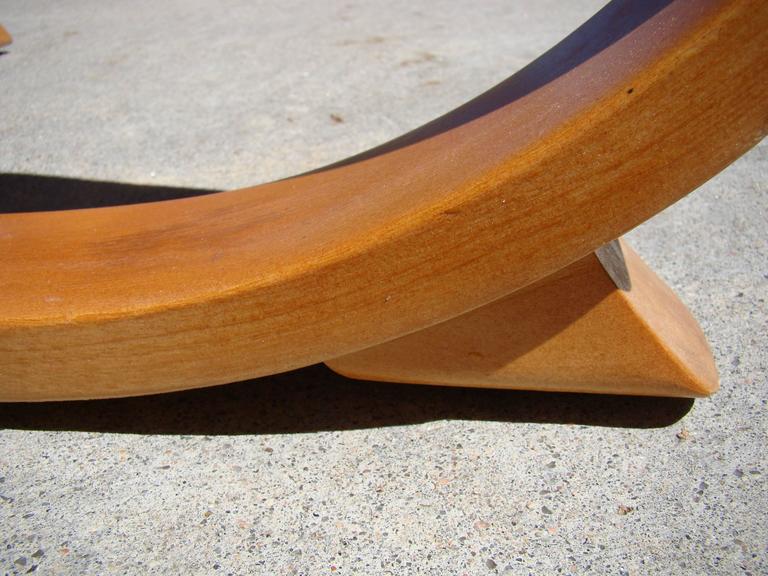 Stunning Bentwood Machine Age Streamline Table by Thonet at 1stDibs