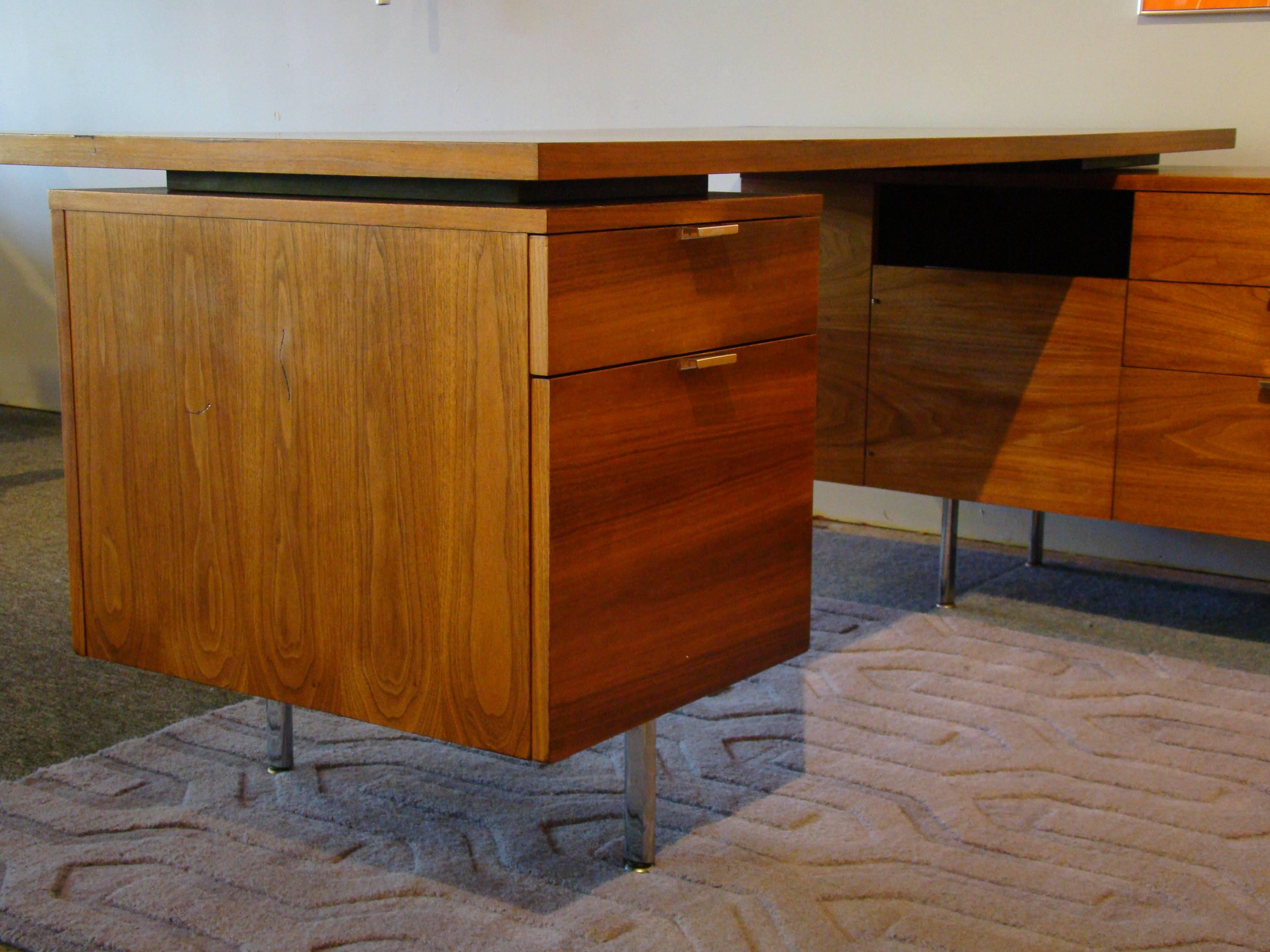 George Nelson Design for Herman Miller Executive Desk, USA at 1stDibs