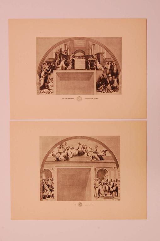 Set of Eight 20th Century Prints Depicting Ancient Roman Events For ...