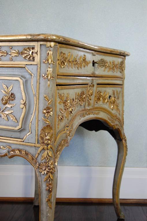 Louis XV French Dressing Table with Three Drawers in Original French ...