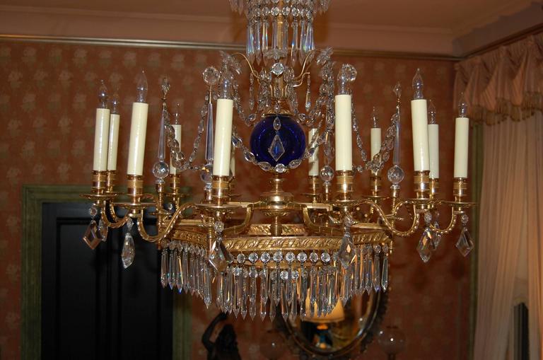 Russian Neoclassical Style St. Petersburg Reproduction Twelve-Light ...