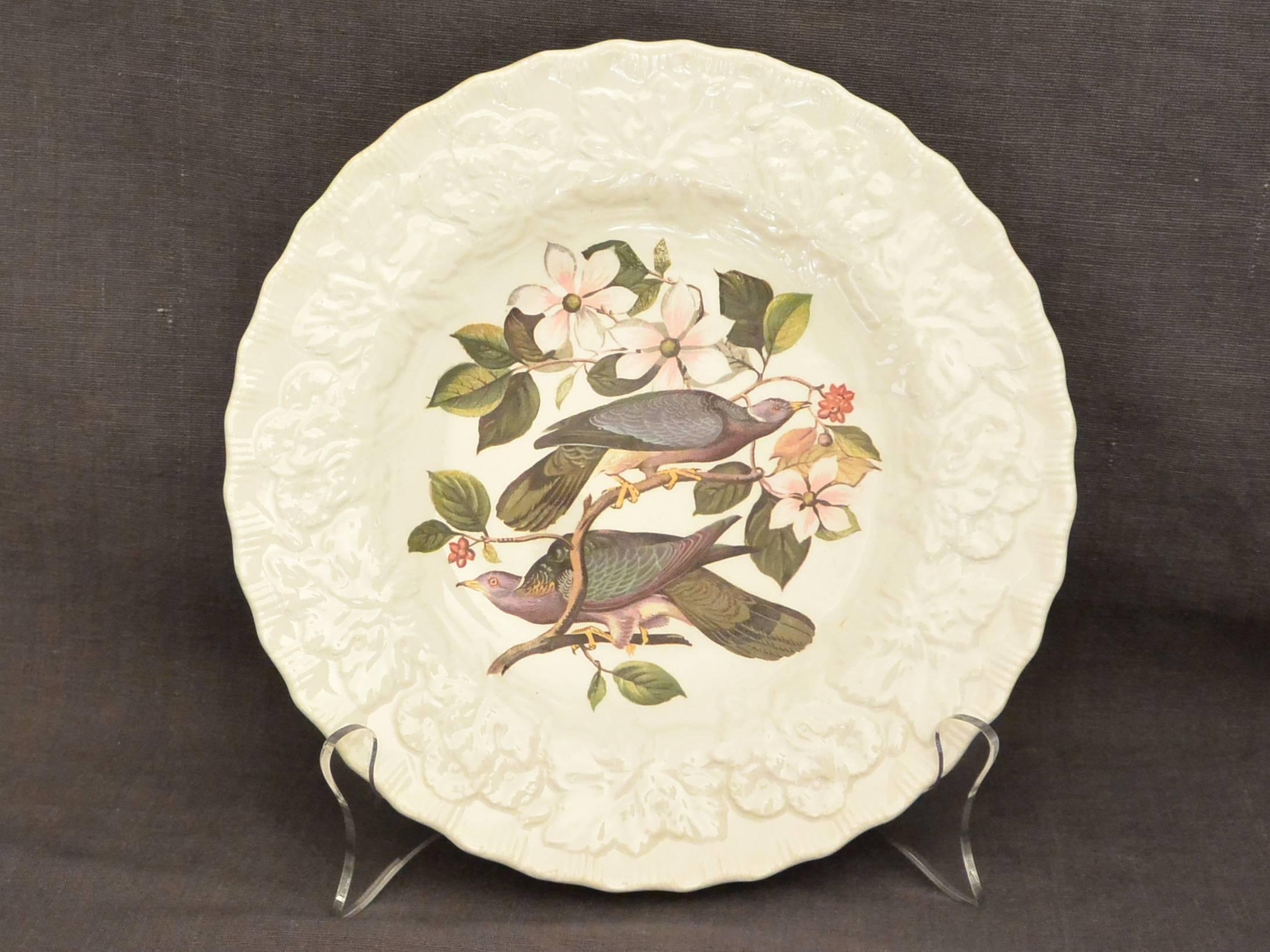 Set of Eight Audubon Bird Plates at 1stDibs