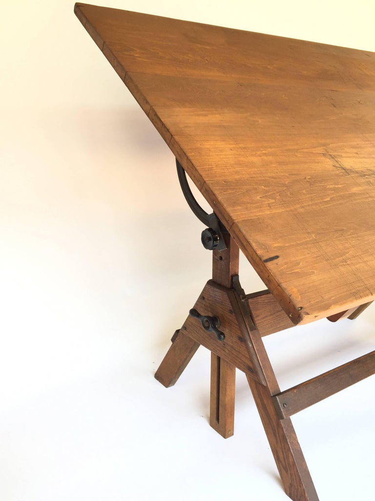 Vintage Hamilton Drafting Table at 1stDibs