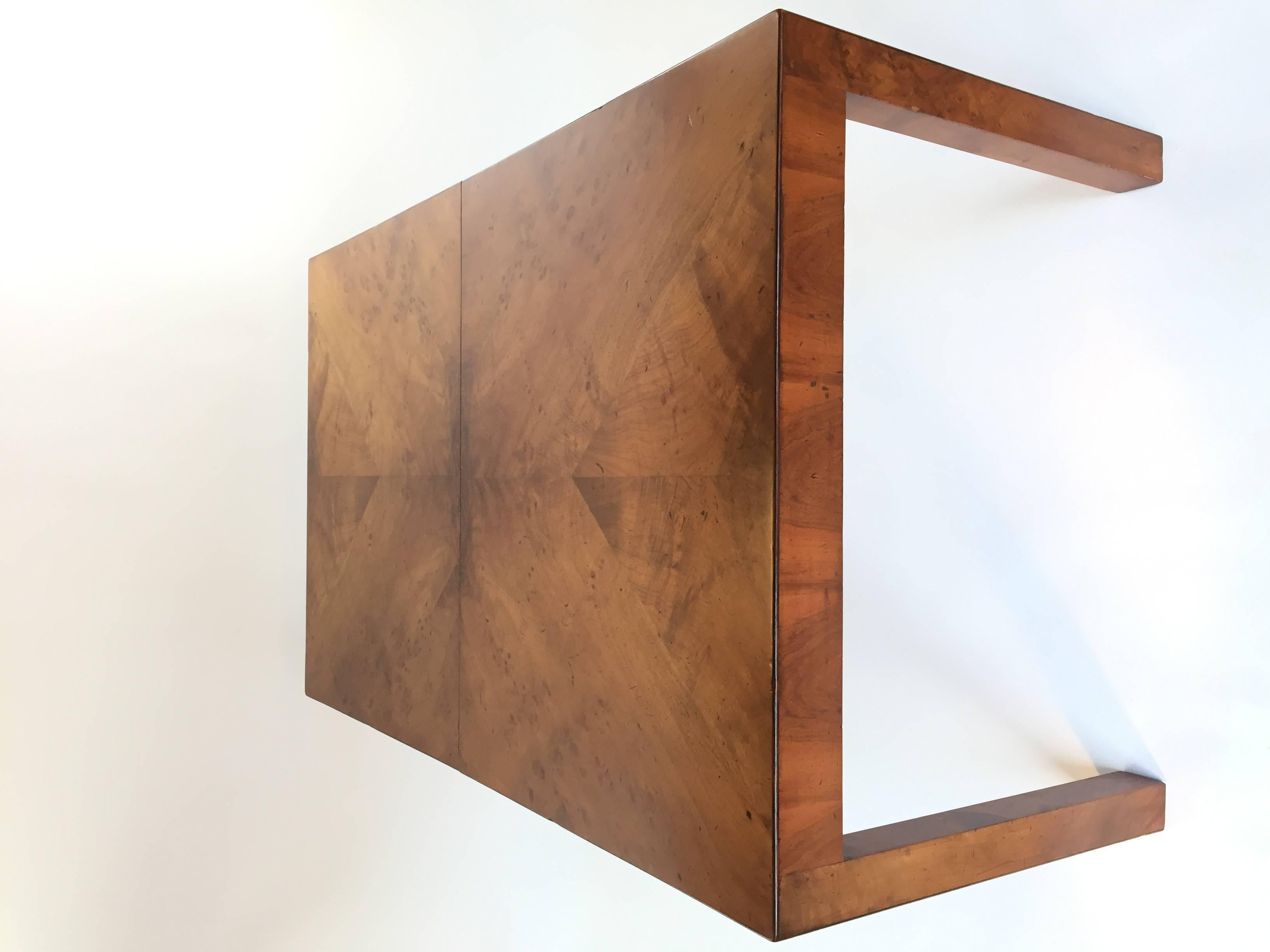 Refinished Milo Baughman Dining Table at 1stDibs