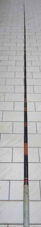 Very Long Vintage Belgian Bamboo and Brass Fishing Rod in the Original ...