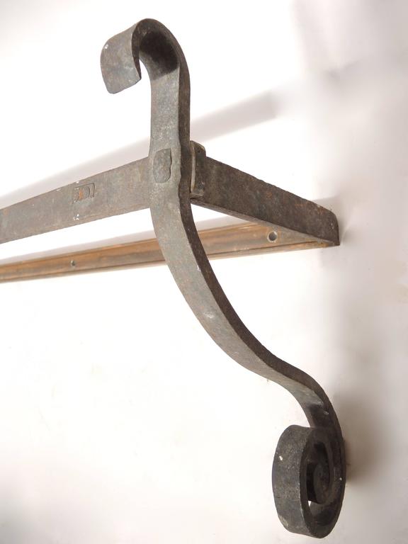 18th Century French Wrought Iron Butchers Rack For Sale at 1stDibs