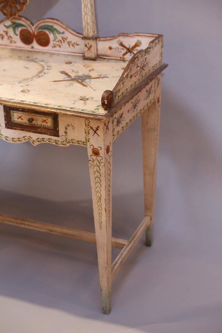 18th Century Painted Venetian Dressing Table For Sale at 1stDibs