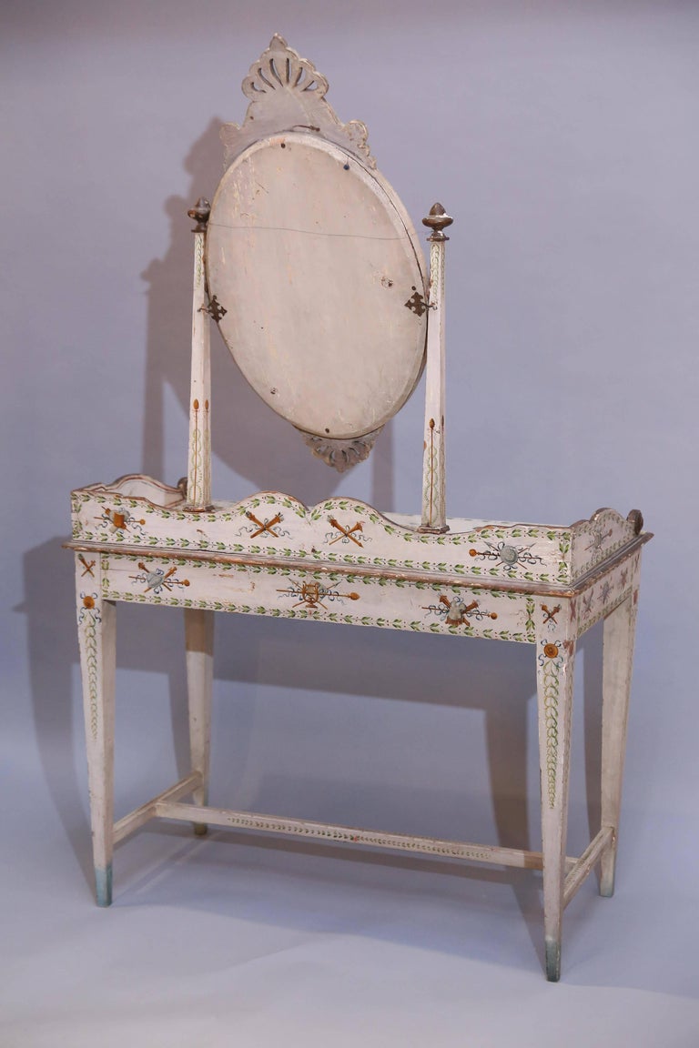 18th Century Painted Venetian Dressing Table For Sale at 1stDibs