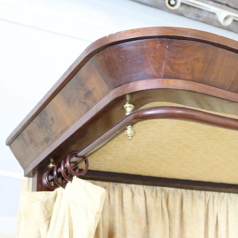 Mahogany Half Tester Bedstead - WHT1 at 1stDibs