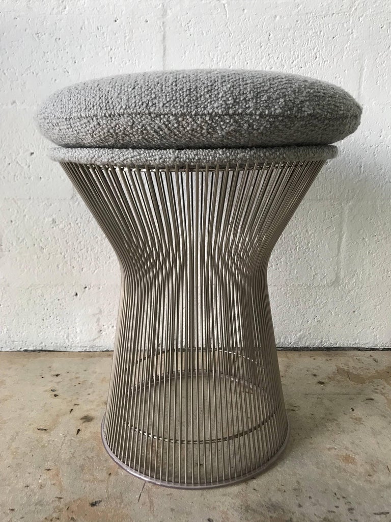 Pair of Warren Platner Stools for Knoll at 1stDibs