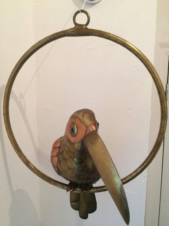 Sergio Bustamante Toucan Sculpture at 1stDibs | sergio bustamonte toucan