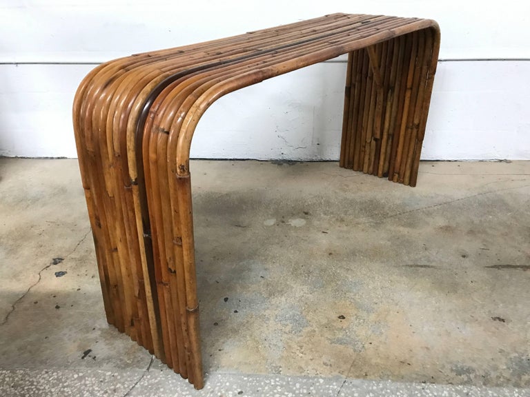 Gabriella Crespi "Rising Sun" Console Table at 1stDibs