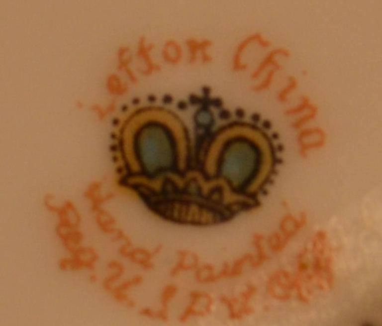 Lefton Hand-Painted Grape Dish with Scalloped Edge For Sale at 1stDibs ...