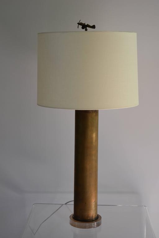 Vintage Brass Shell Casing as a Lamp at 1stDibs | brass shell lamp ...