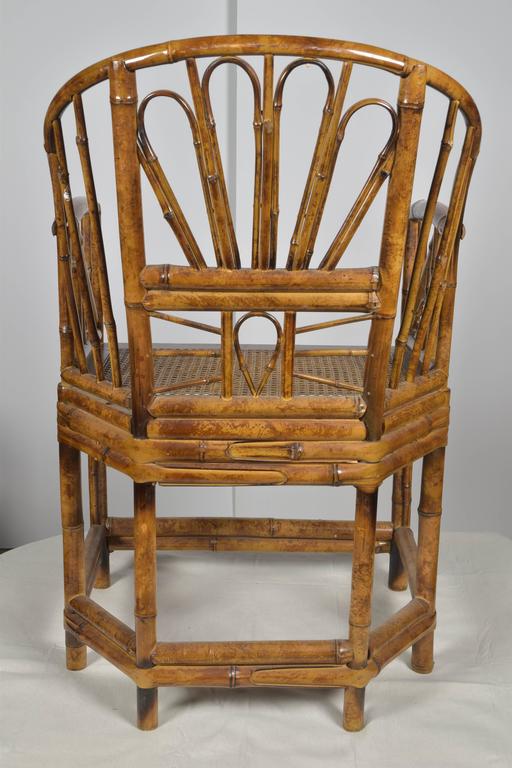 Pair of Vintage Bamboo Chairs at 1stDibs